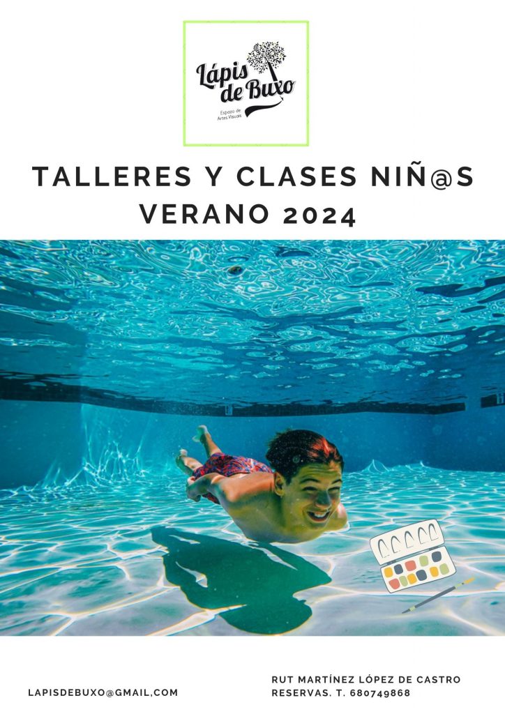 TALLERES PARA NIÑOS. VERANO 2024 - Lapis de Buxo